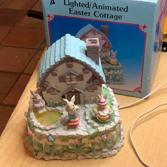 Holiday | Lighted Animated Easter Cottage | Poshmark